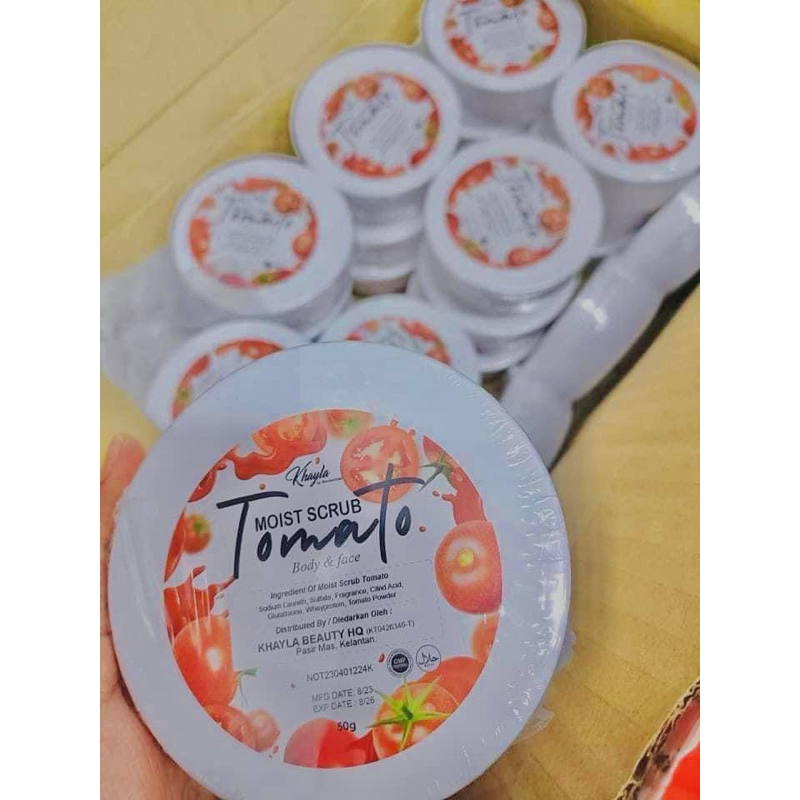KHAYLA SKINCARE VIRAL‼️ Tomato scrub | toner apple | facemist | booster ...
