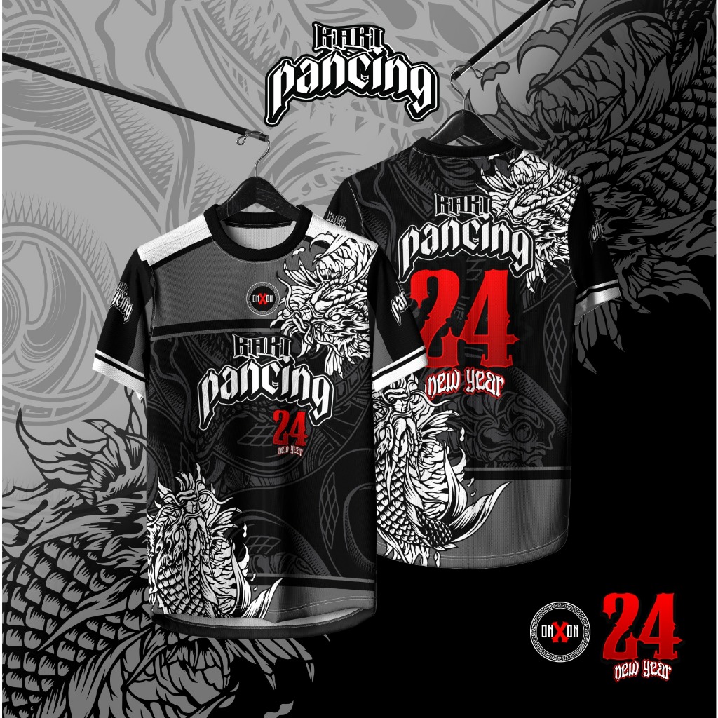 Kaki Pancing New Year 2024 Edition OnXOn Sublimation Tshirt | Baju Kaki ...