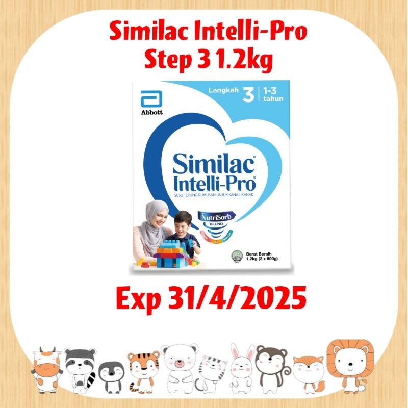Similac Intelli-Pro Step 3/ Step 4 1.2kg (New Packaging) | Shopee Malaysia