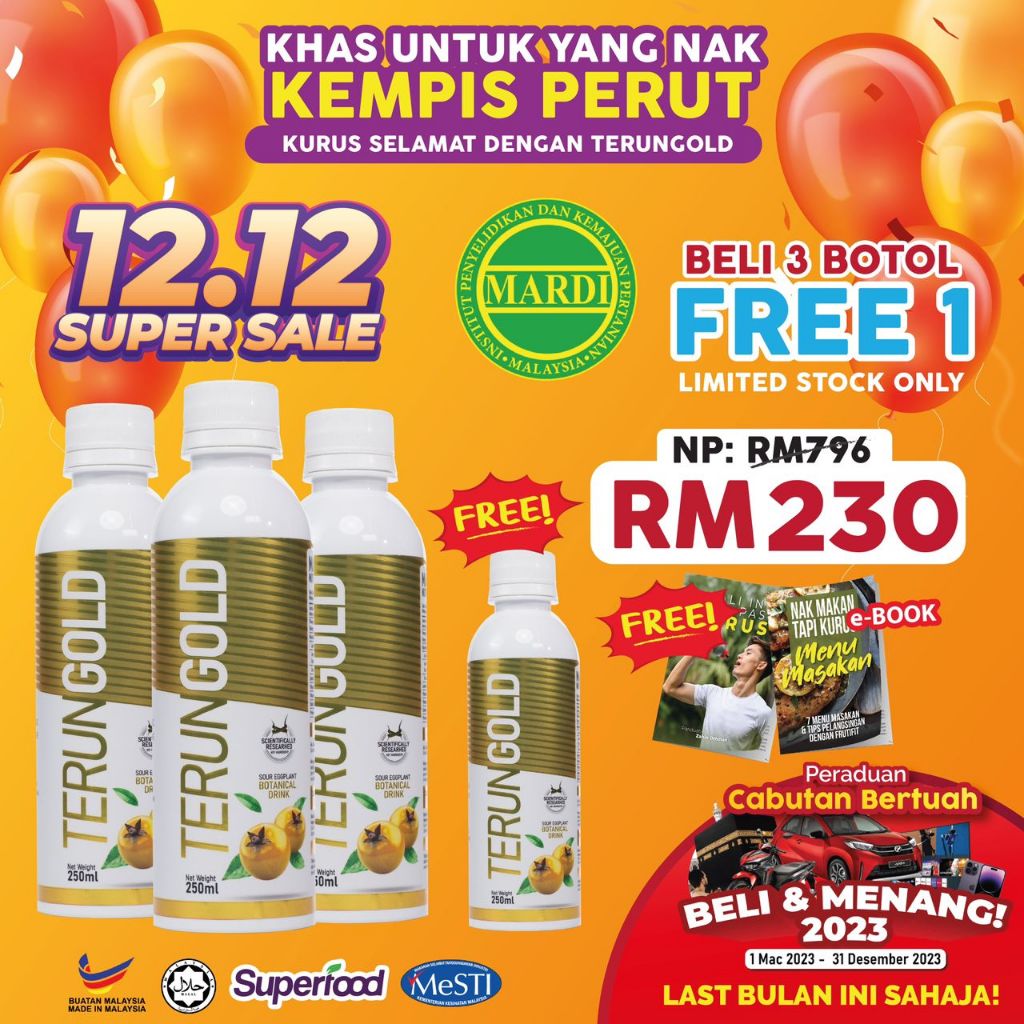 TerunGold PREMIUM Kajian Dr.Zuraida(MARDI),ORIGINAL HQ ,Supplement ...