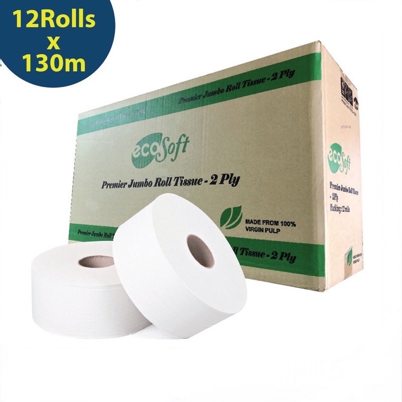 eco Soft Premier Jumbo Roll Tissue (Box 12Rolls) | Shopee Malaysia