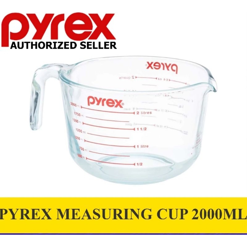 🔥HOT OFFER 🔥Pyrex Measuring cup 250ml/500ml /1000ml /2000ml 🔥 | Shopee Malaysia
