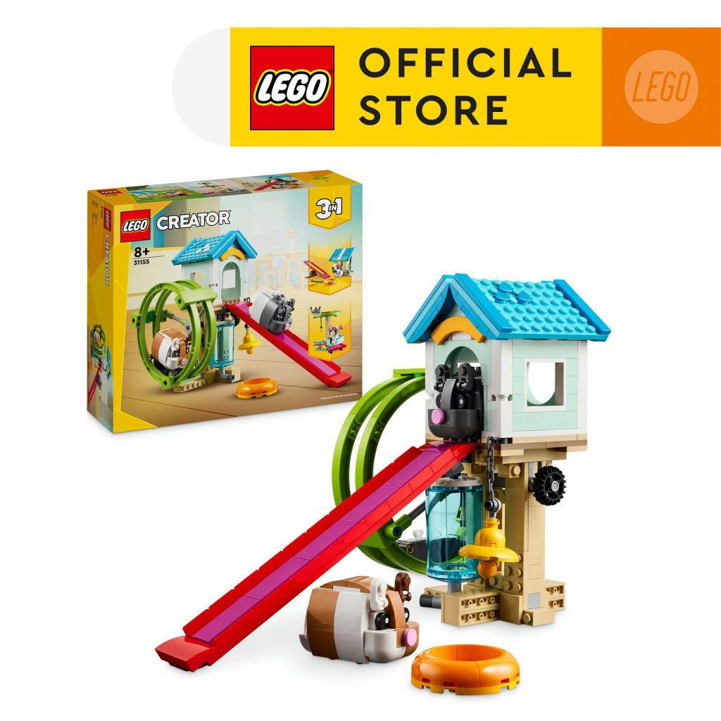 LEGO Creator 31155 Hamster Wheel 3in1 Animal Toy Set (416 Pieces ...