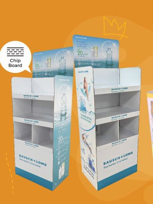 POP Standee Display ( Carton Rak)Cardboard Display/Product Display Tray ...