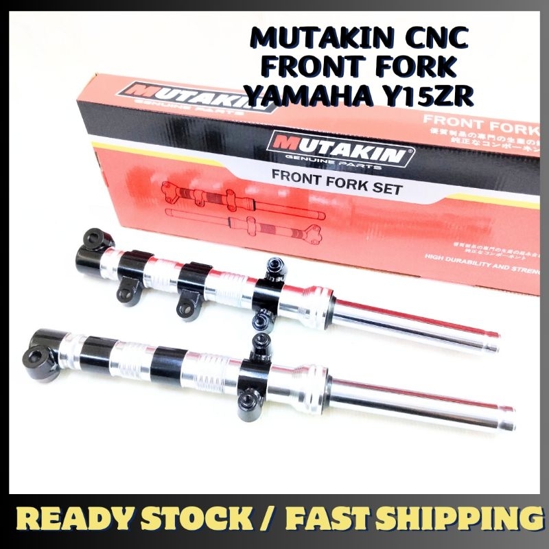 YAMAHA Y15 Y15Z Y15ZR Y150 YSHUKU MUTAKIN FRONT FORK ASSY CNC LAY FORK DAMPER FORK | Shopee Malaysia