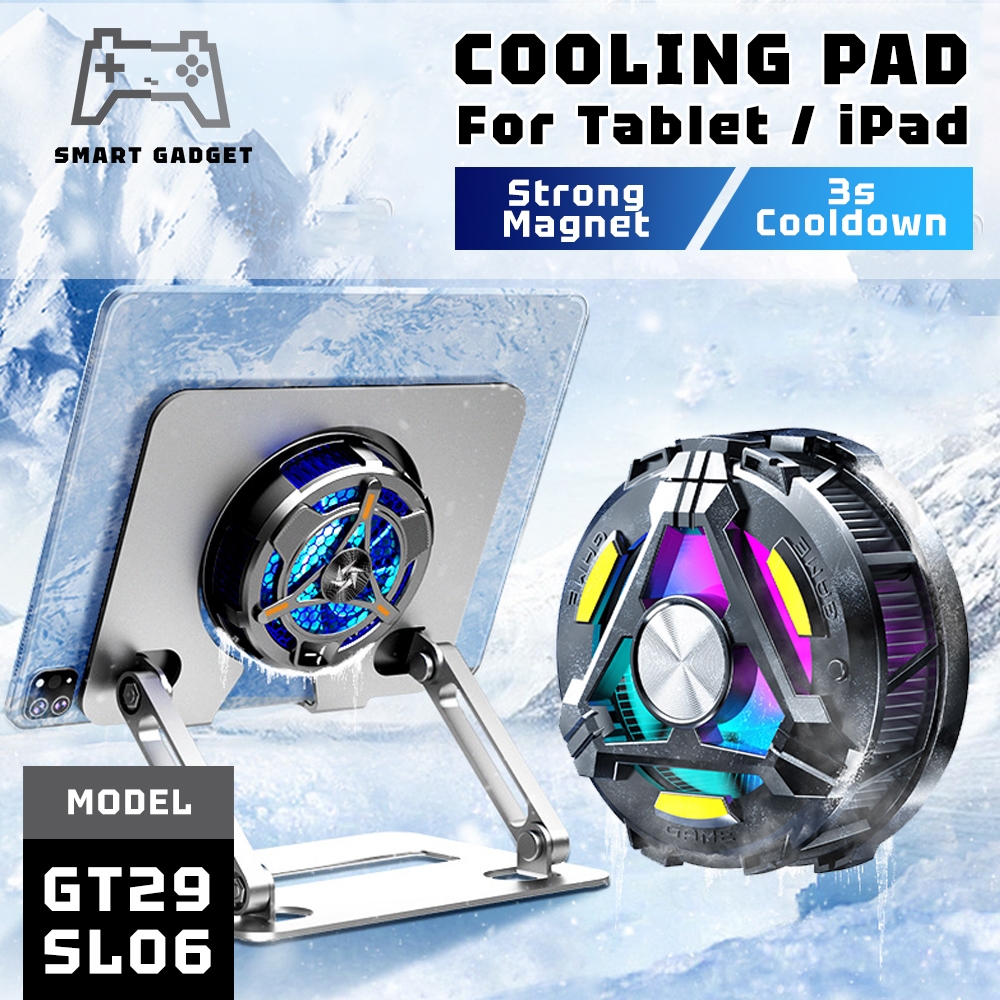 GT29 SL06 Tablet iPad 25W / 27W Powerful Cooling Fan Magnetic ...