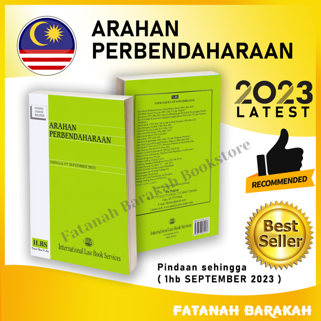Arahan Perbendaharaan (Hingga 1hb September 2023 READY STOCK! - ILBS ...