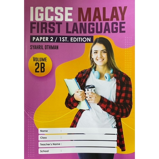 IGCSE MALAY FIRST LANGUAGE PAPER 2 VOLUME 2B (1ST. EDITION) | Shopee ...