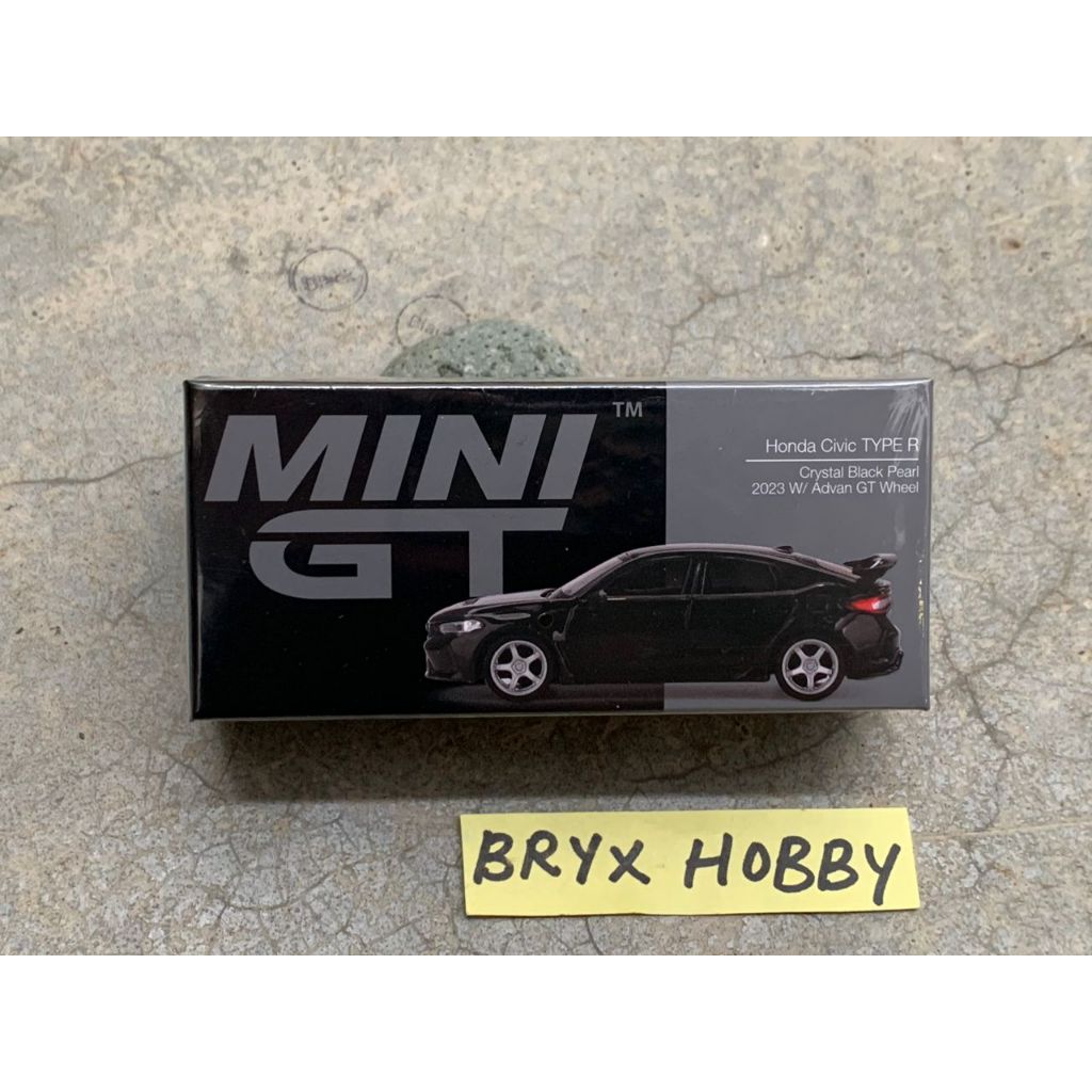 TSM Models Mini GT Honda Civic Type R 2023 With Advan GT Wheel # ...