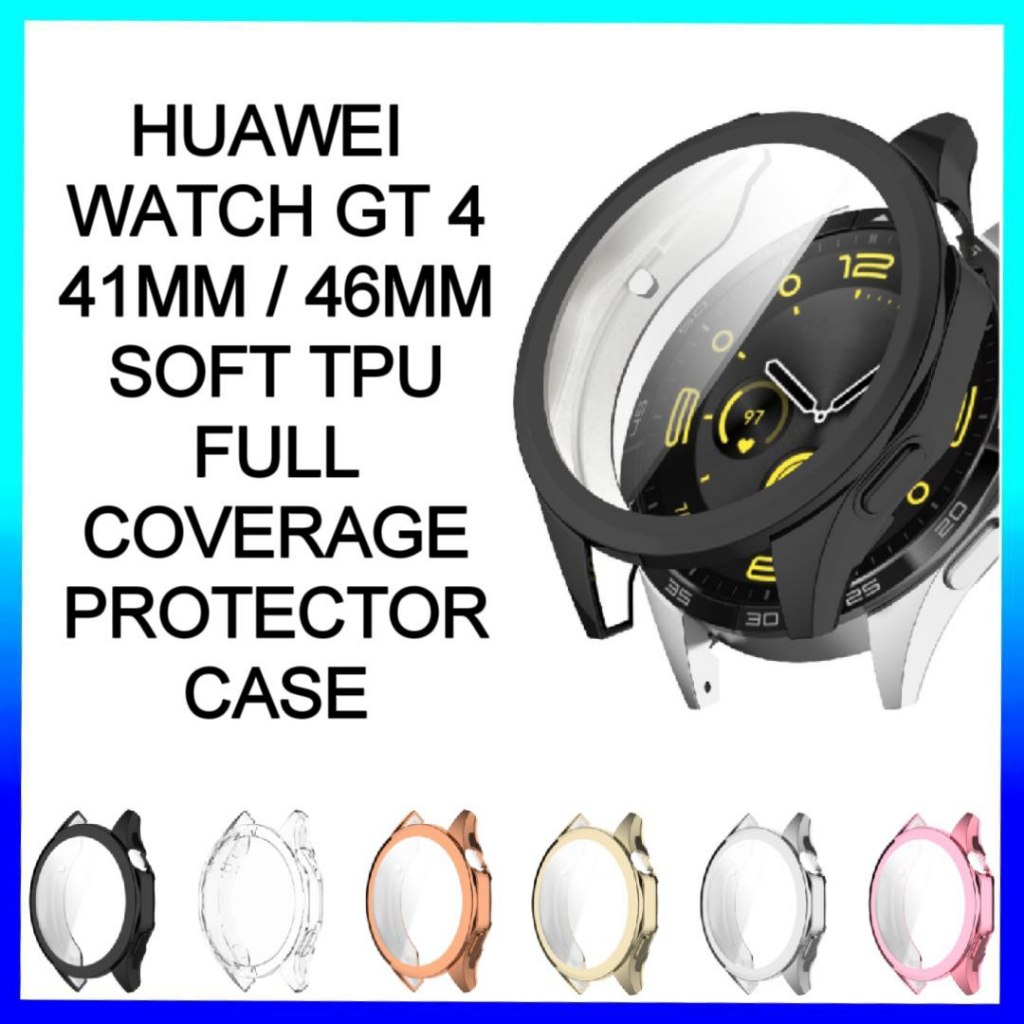 Huawei Watch GT4 41mm 46mm Soft Tpu Full Coverage Protector Case Huawei ...
