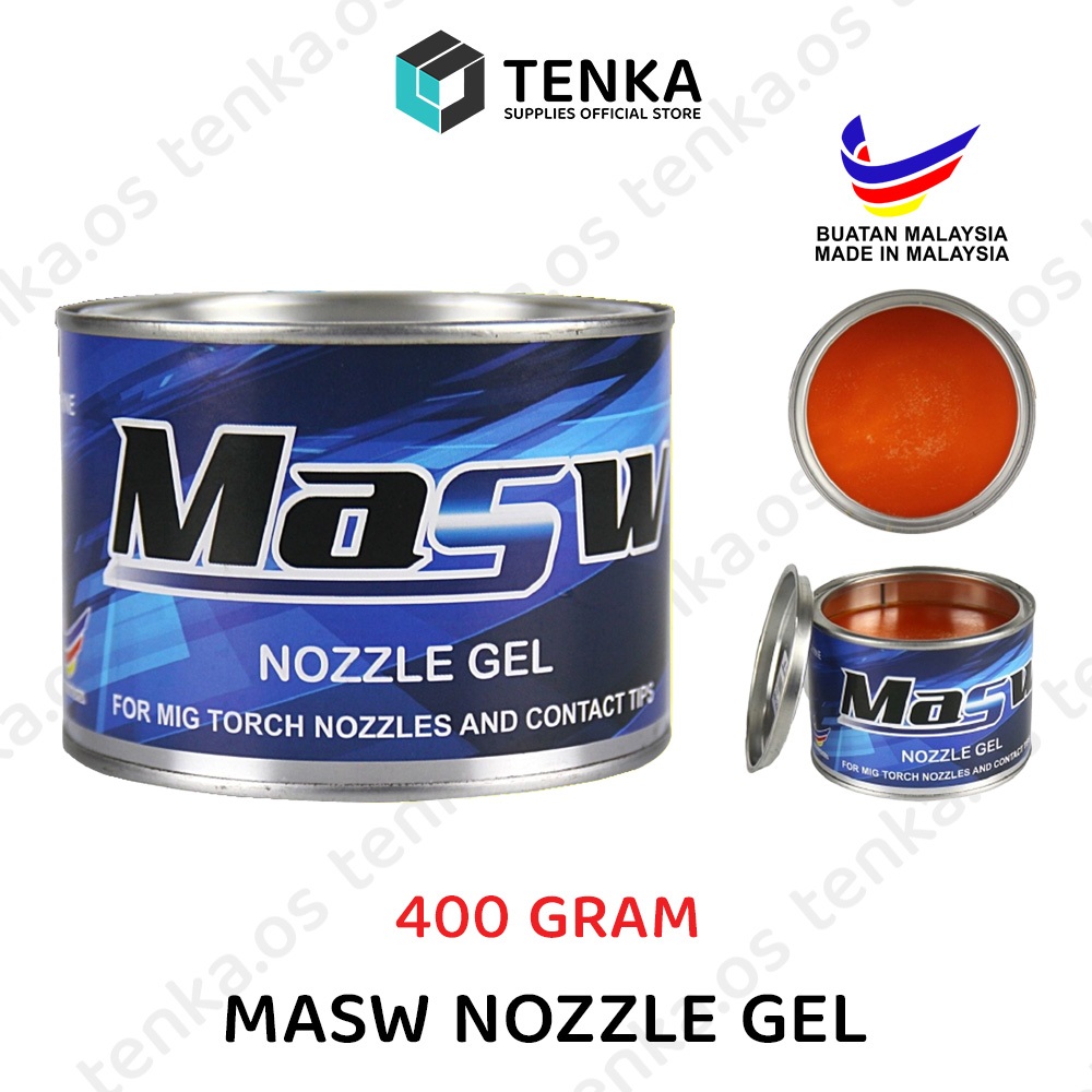MASW Nozzle Gel 400g For MIG Welding Anti-Spatter MIG Torch Nozzles and ...