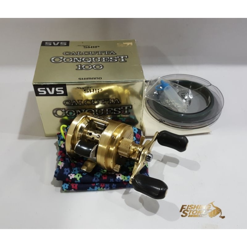 SHIMANO CALCUTTA CONQUEST 100( Kayuhan Kanan ) | Shopee Malaysia