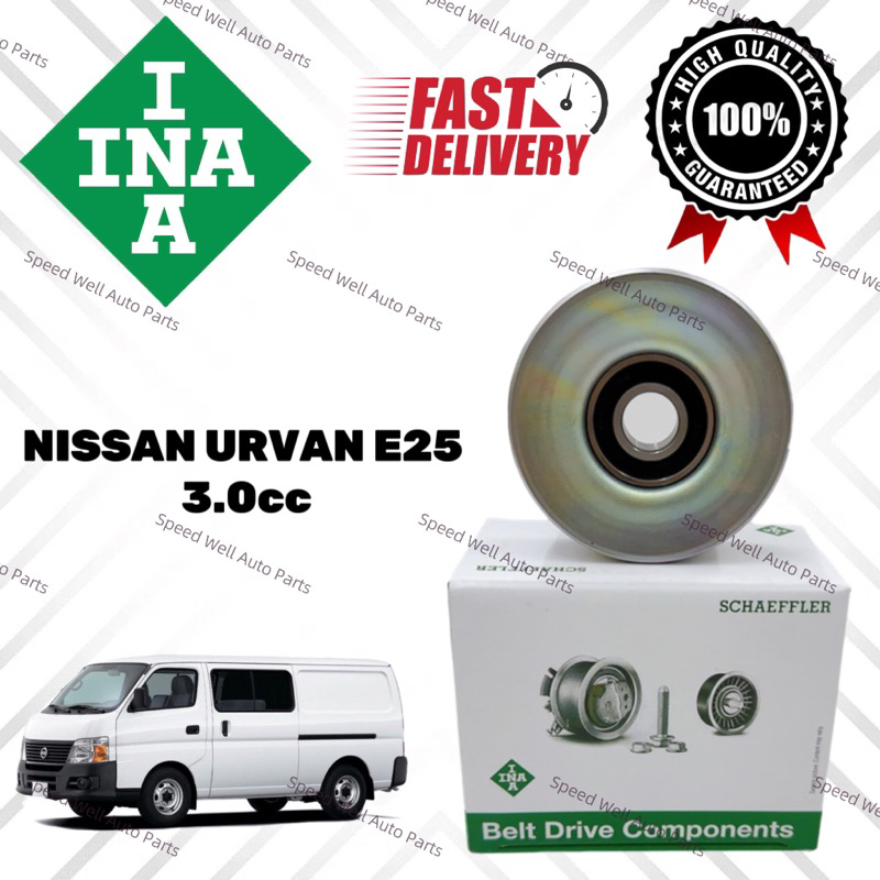 INA OEM NISSAN URVAN E25 3.0cc FAN BELT/AIR COND/IDLER PULLEY | Shopee Malaysia