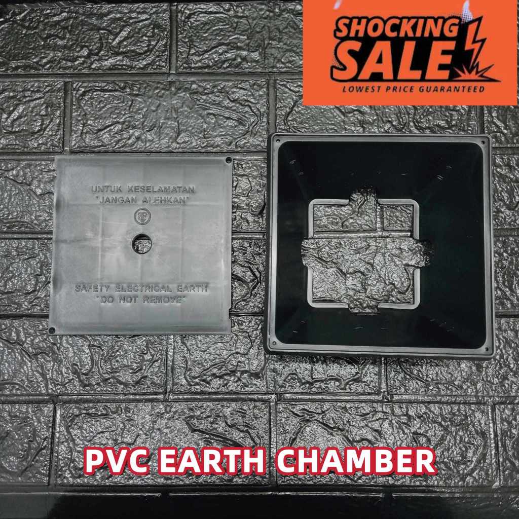⚡️SHOCKING SALE⚡️PVC EARTH CHAMBER/ PVC EARTH BOX 7" X 7" SAFETY ...
