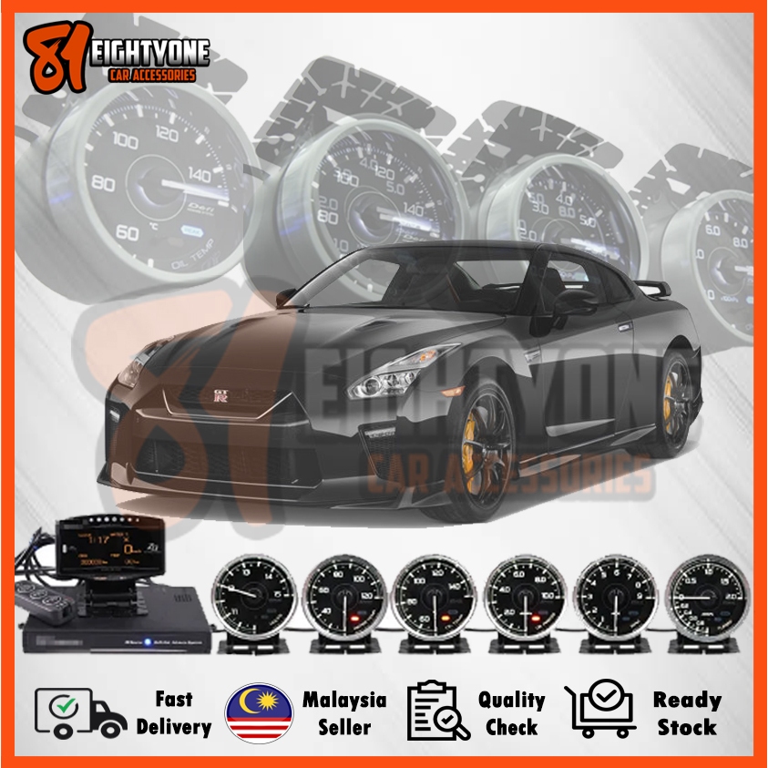 [81] Defi Meter A1 + ZD OBD With Controller plug & play only NO cutting ...