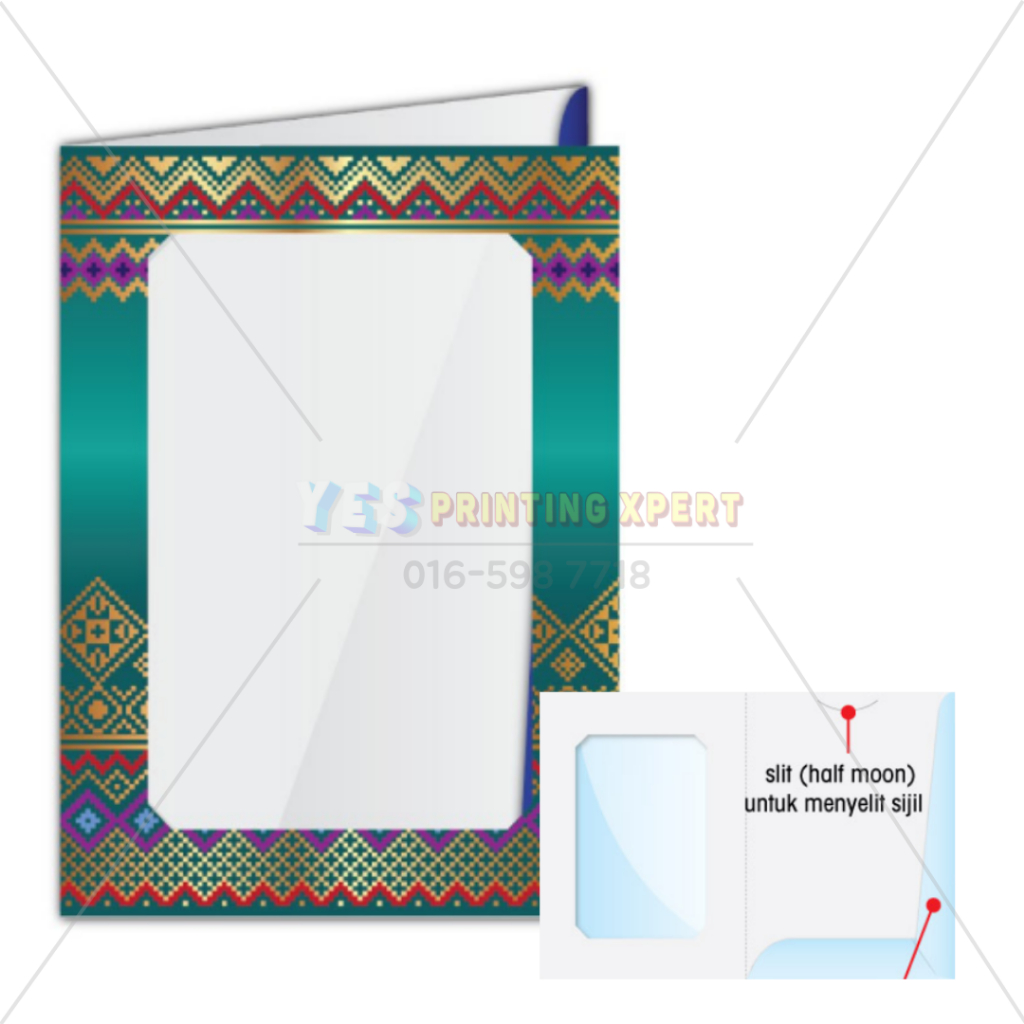 [READY STOCK] PREMIUM CERTIFICATE FOLDER/HOLDER A4 WITH PVC WINDOW ...