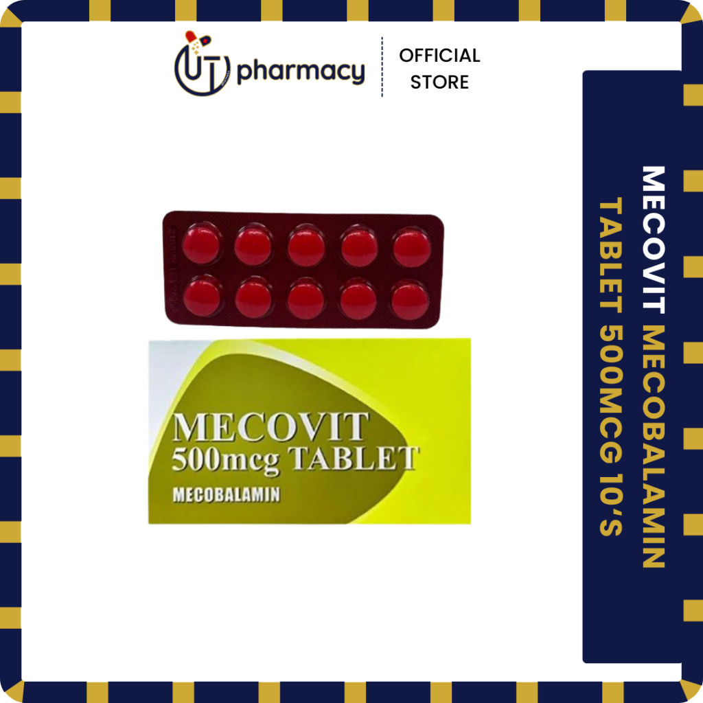 MECOVIT MECOBALAMIN TABLET 500MCG 10'S | Shopee Malaysia
