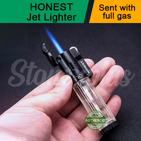 HONEST Jet Flame Lighter (Refillable, Reflintable) Windproof! | Shopee ...
