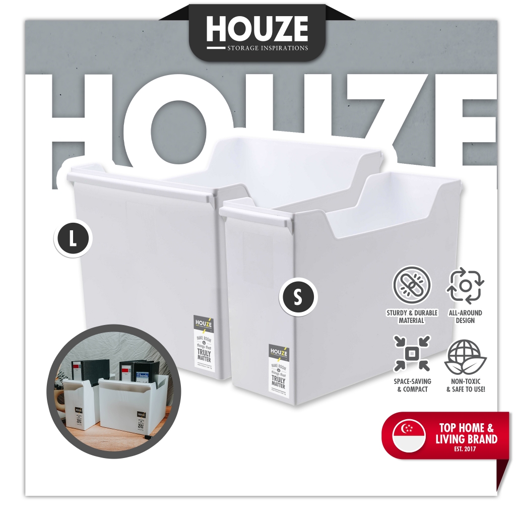 HOUZE - Portable All-In-One File Box | Shopee Malaysia