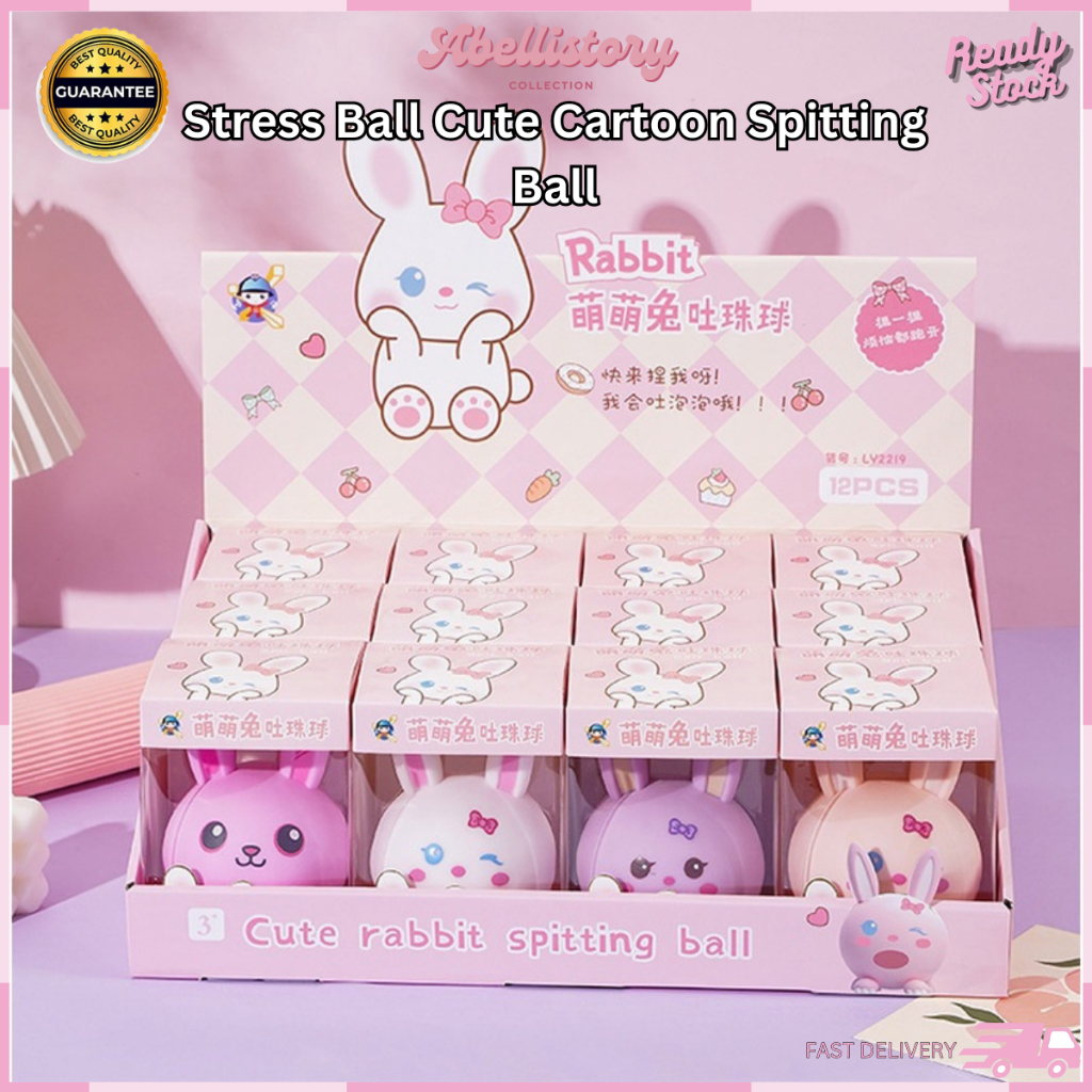 Stress Ball Cute Cartoon Spitting Ball Rabbit Unicorn Tiger Fox ...