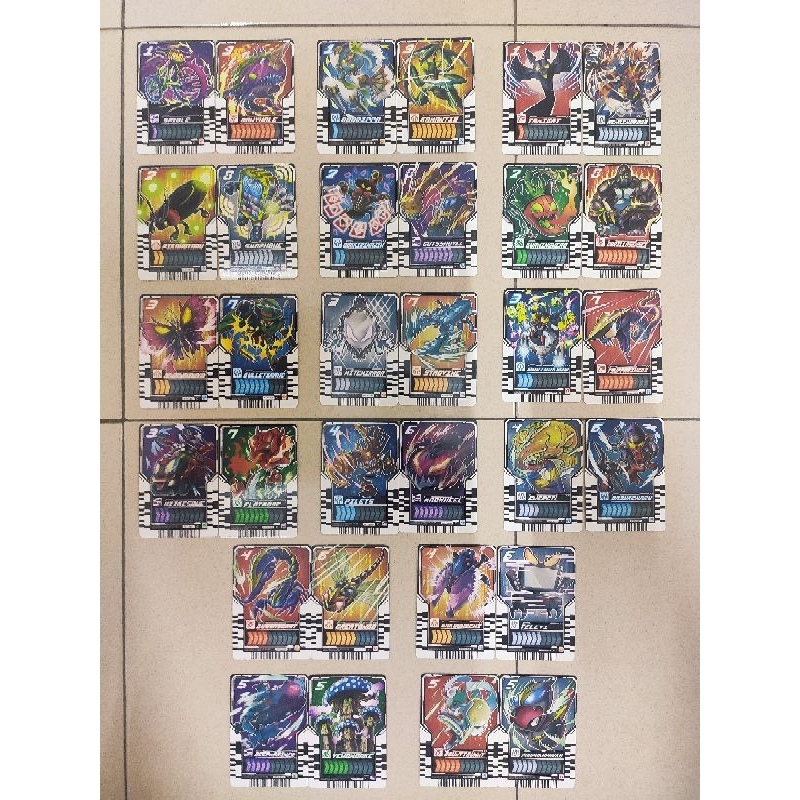DX Ride Chemy Trading Card PHASE-01/02 C (KAMAN RIDER GOTCHARD ...