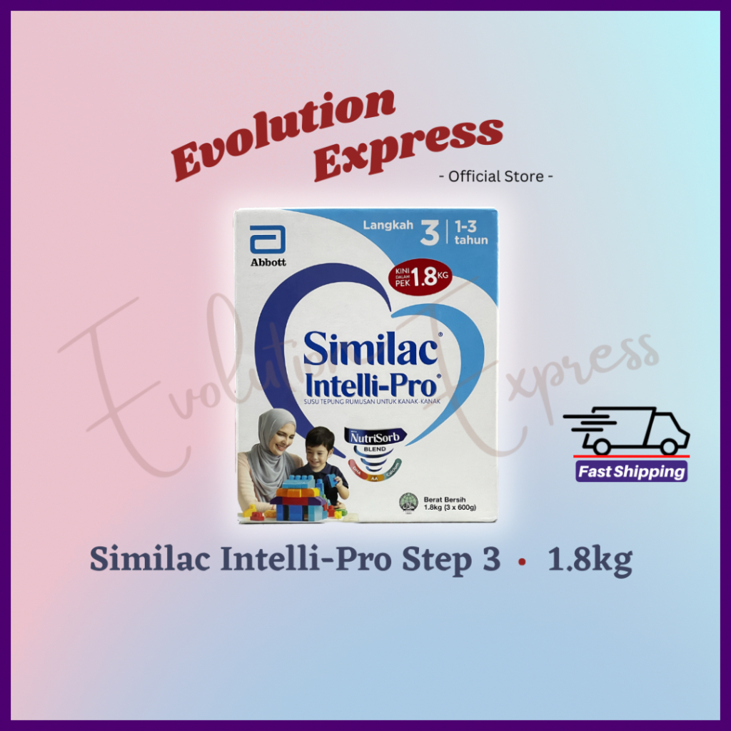 Similac Intelli-Pro step 3 (1 - 3 years) ( 1.2kg / 1.8kg )EXP 09/2026 | Shopee Malaysia