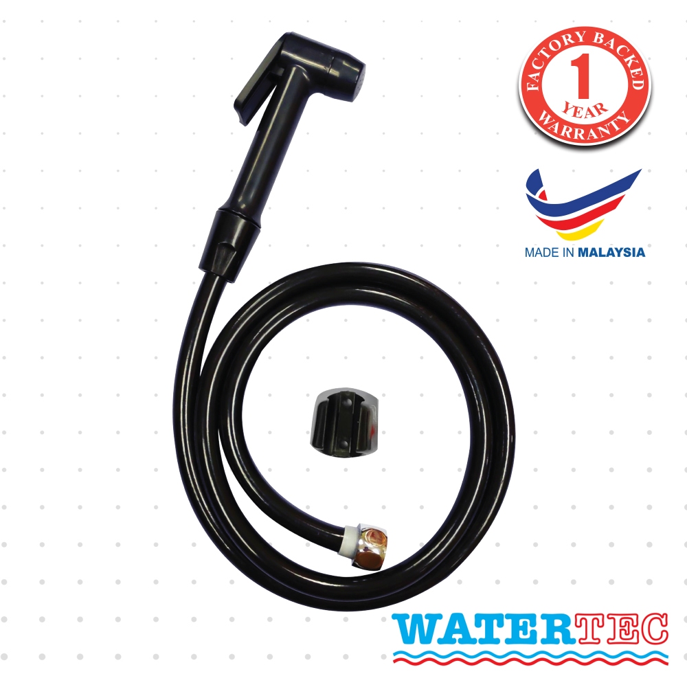 C&C PVC Hand Bidet Set PVC Spray Hand Bidet Flexible Hose and Wall ...
