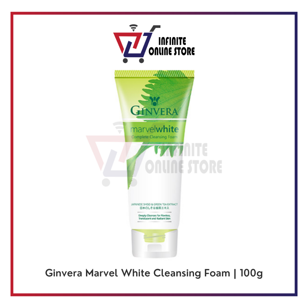 Ginvera Marvel White Complete Cleansing Foam (100g) | Shopee Malaysia