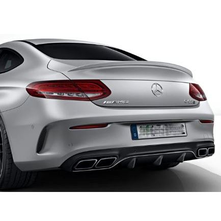 1 mercedes benz w205 coupe amg rear bumper belakang pp material fit ...