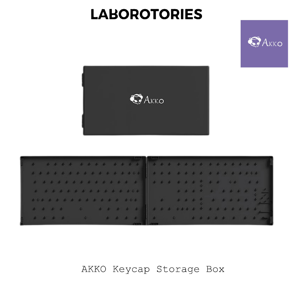 [JOHOR READY STOCK] AKKO Keycap Storage Box Plastic Material Mechanical ...