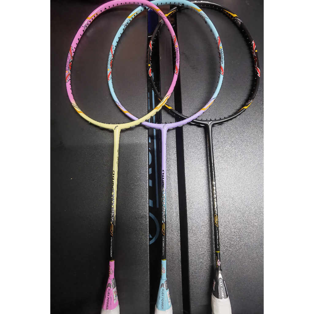 FLEX POWER CYCLONE 21 (Frame Only) FREE 1x FELET STRING & 1x APACS ...