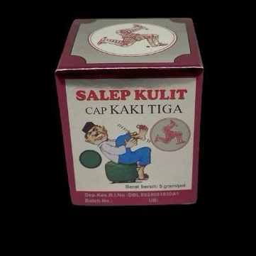 SALEP KULIT CAP KAKI TIGA (5g) | Shopee Malaysia