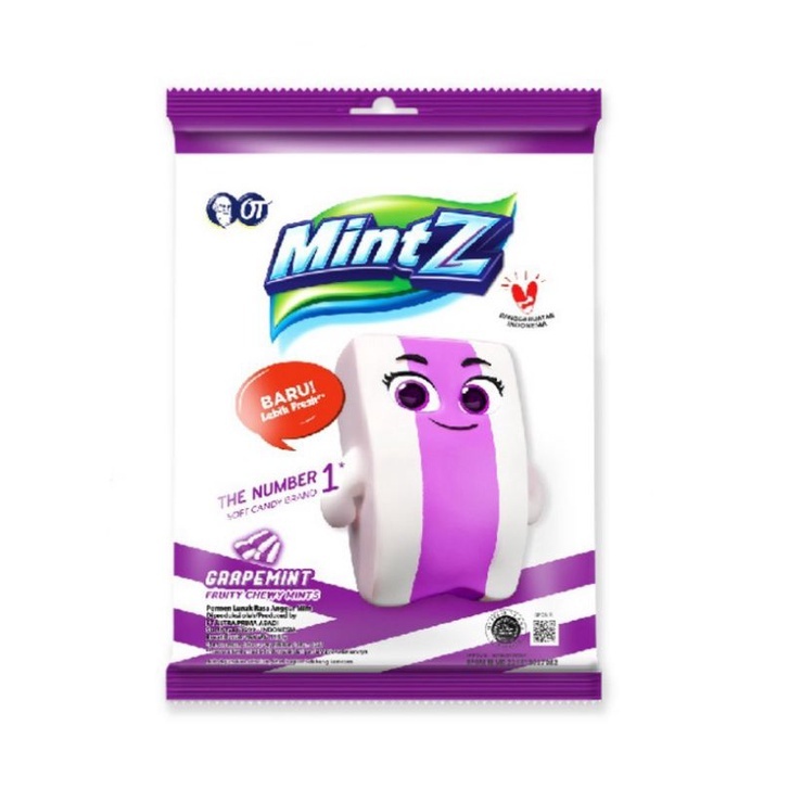 MintZ Soft and Chewy Candy Refreshing Peppermint Double Mint 115g | Shopee Malaysia