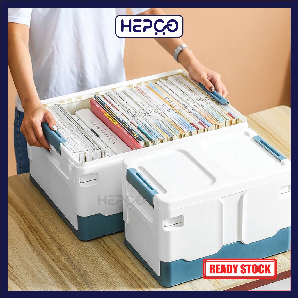 Foldable Storage Box Multipurpose Large Container Student Book Box Toy ...