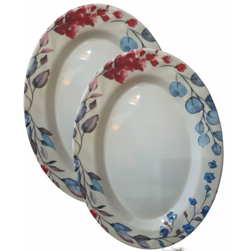 READY STOCK☆☆☆OVAL MELAMINE PLATE / PINGGAN MELAMIN BUJUR/ PINGGAN IKAN ...