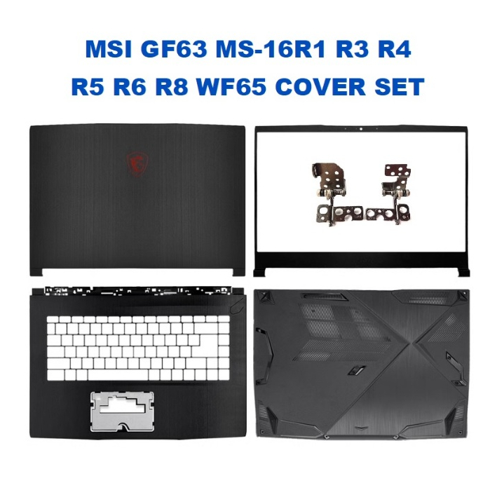 MSI GF63 MS-16R1 R3 R4 R5 R6 R8 WF65 COVER SET | Shopee Malaysia