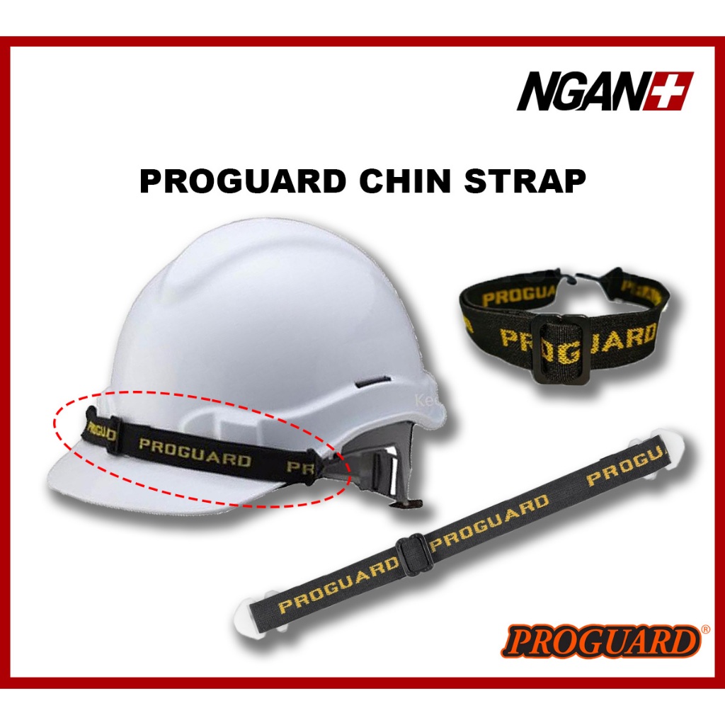 ORIGINAL Proguard Safety Helmet Elastic Chin Strap | Shopee Malaysia