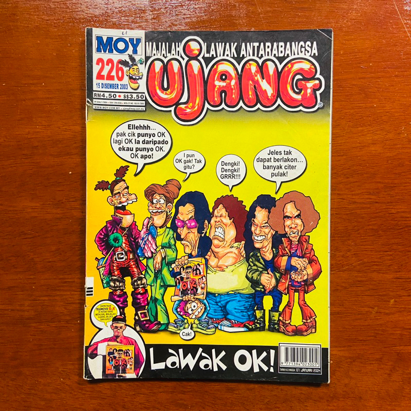 Majalah Ujang Isu 226, Ujang Isu 248, Ujang Isu 252, Ujang Isu 285 | Shopee Malaysia