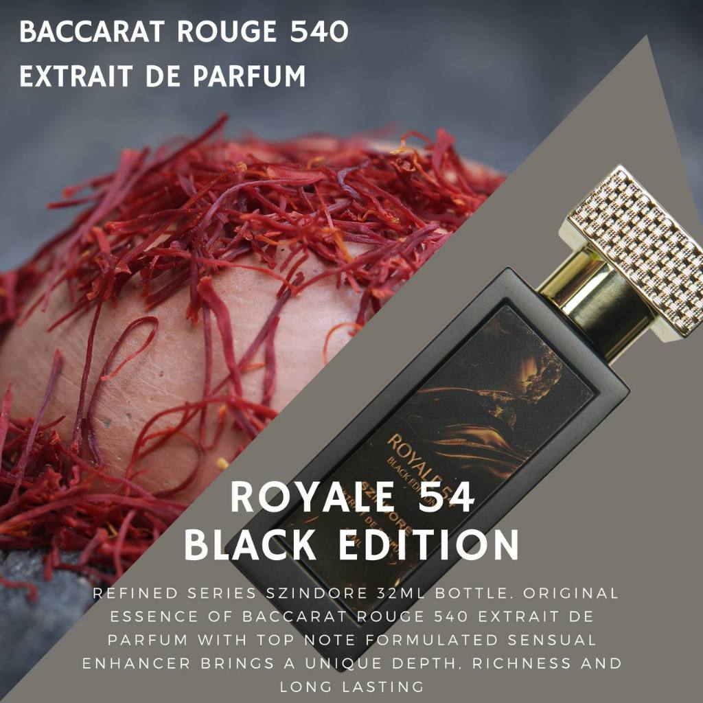 ROYALE 54 BLACK EDITION PERFUME FOR UNISEX | Shopee Malaysia