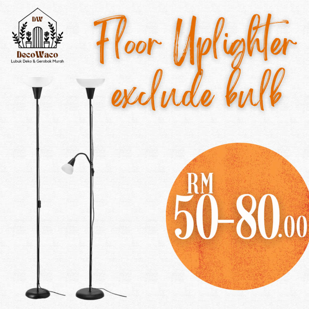 Floor uplighter exclude bulb | Lampu berdiri tidak termasuk mentol ...
