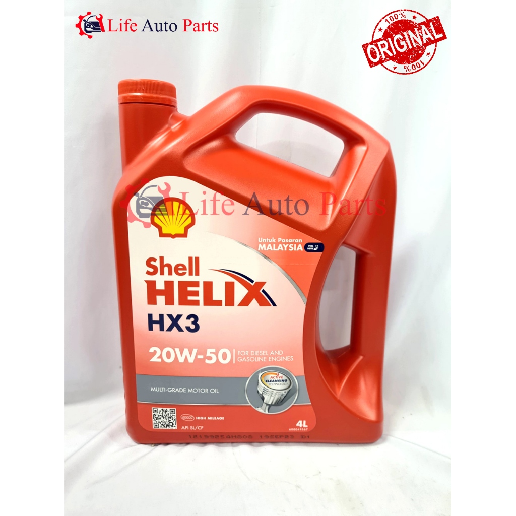 (FREE GIVE) 100% ORIGINAL SHELL ENGINE OIL 0W20 5W30 5W40 10W40 15W40 ...