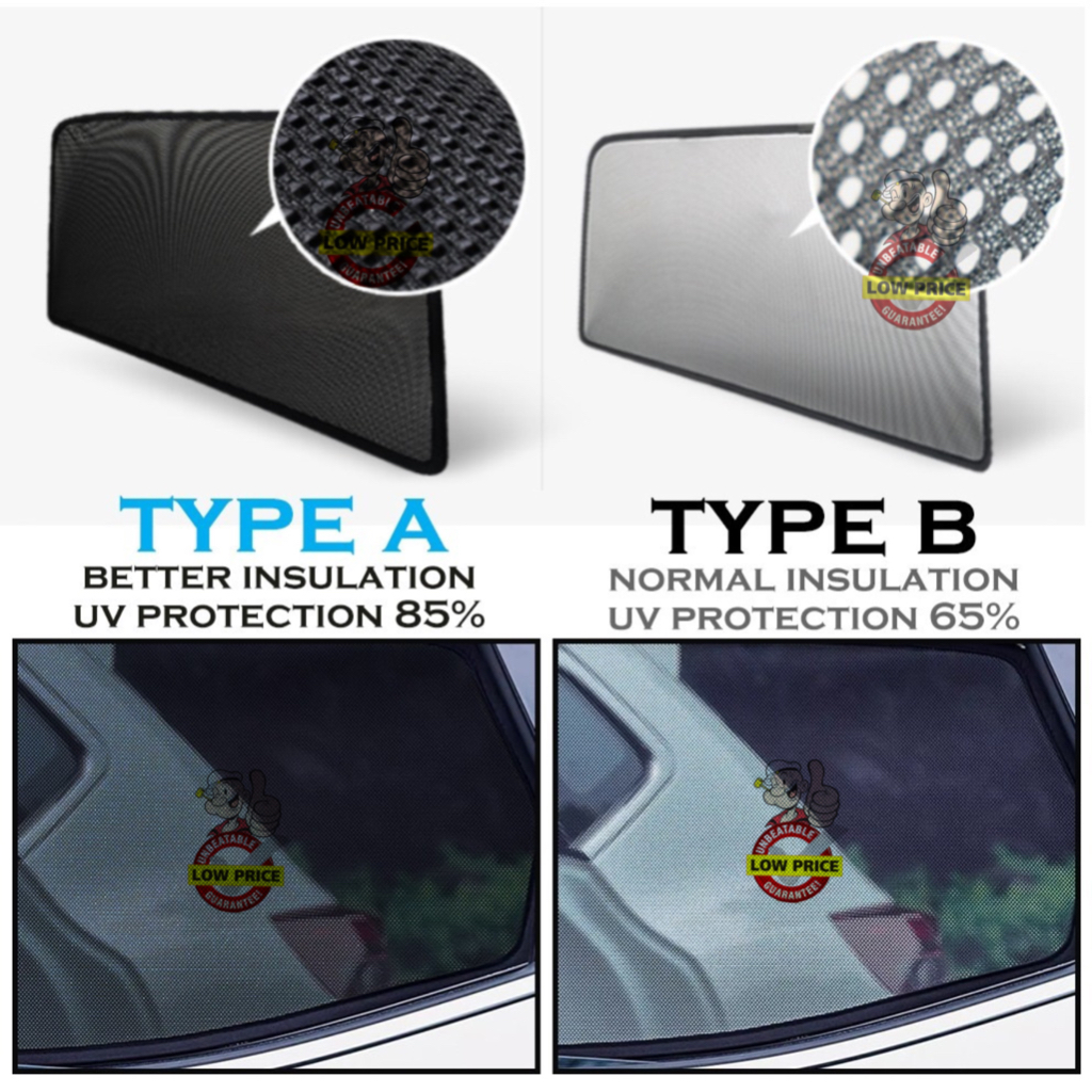Magnetic Sun Shade Proton X50 / X-50 Car Magnetic sunshade (6pcs ...