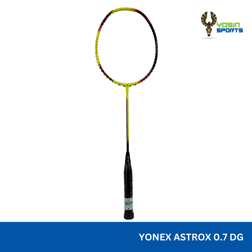 Yonex Astrox 0.7 DG (4UG5) badminton racket + string and grip | Shopee ...