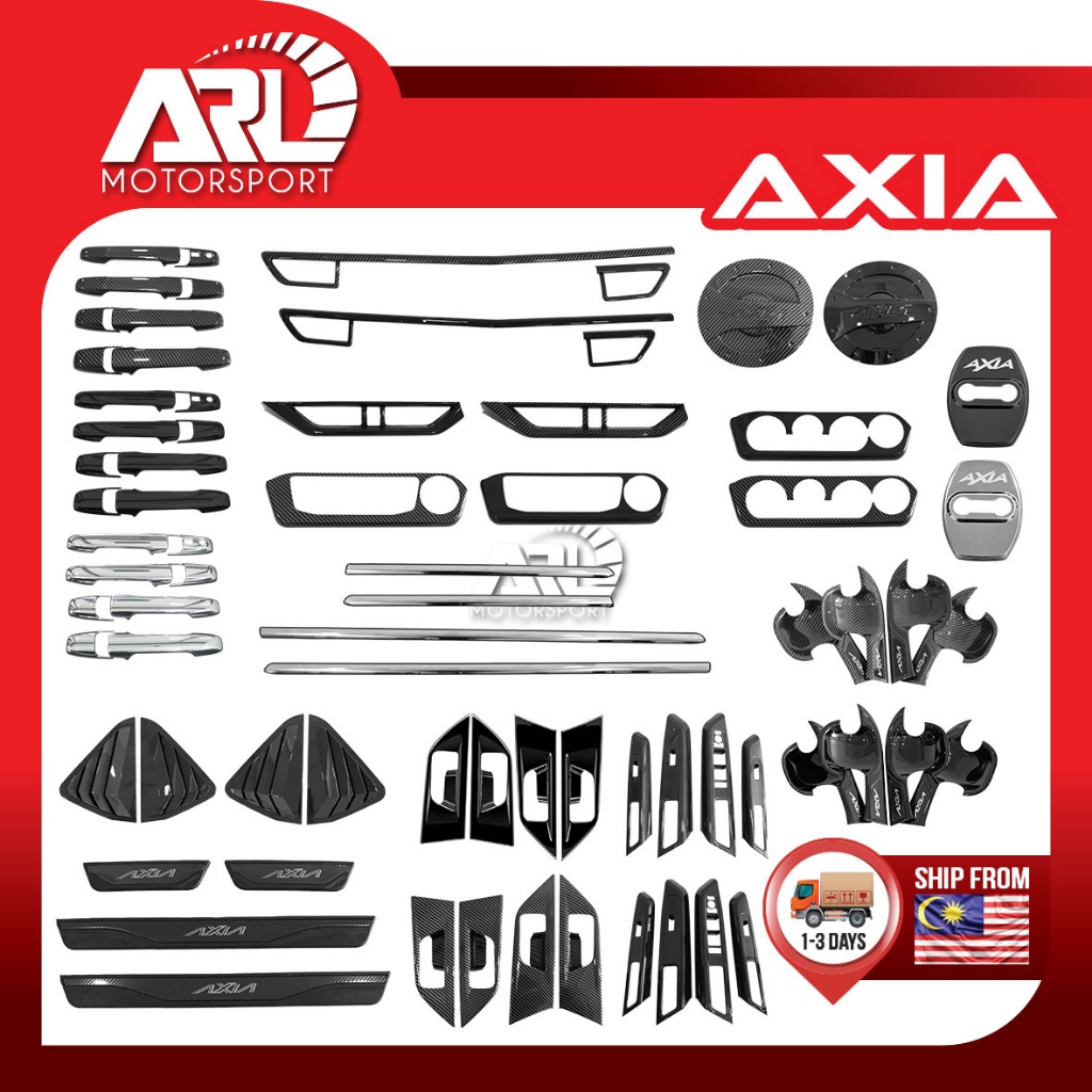 Perodua Axia A300 (2023-2024) Interior Exteriror Decoration Carbon ...