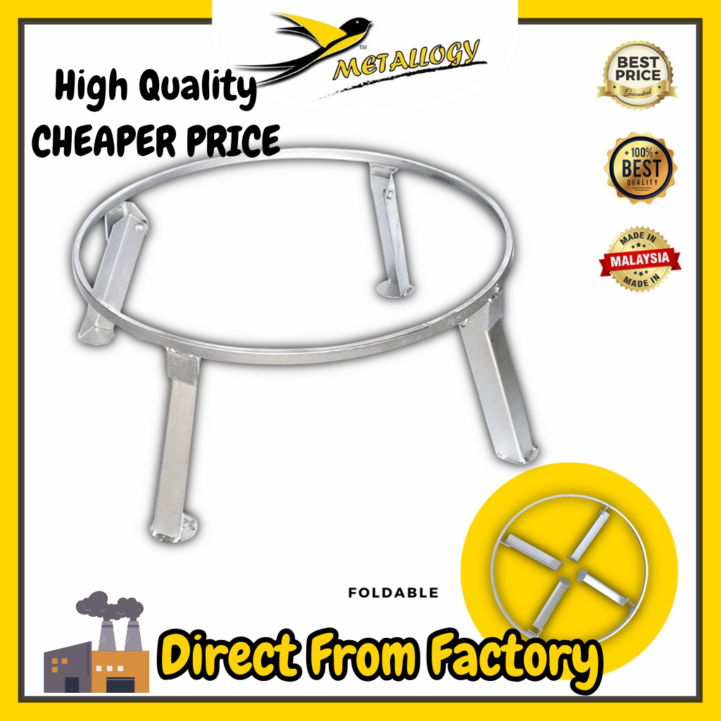 Metallogy Foldable Kitchen Gas Cook Stove Stand Kuali Dapur Stand Stove ...