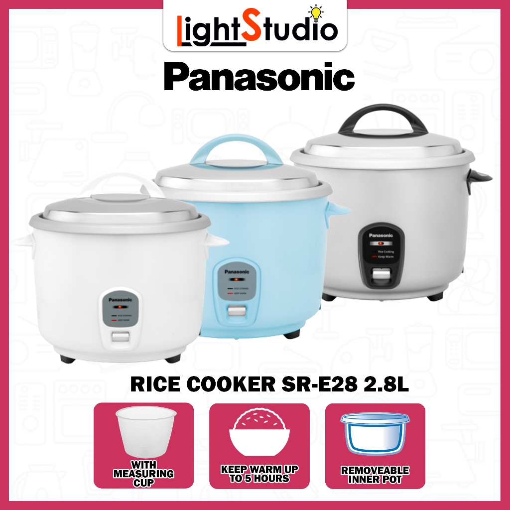 PANASONIC Conventional Rice Cooker SR-E28 (2.8L) | Shopee Malaysia