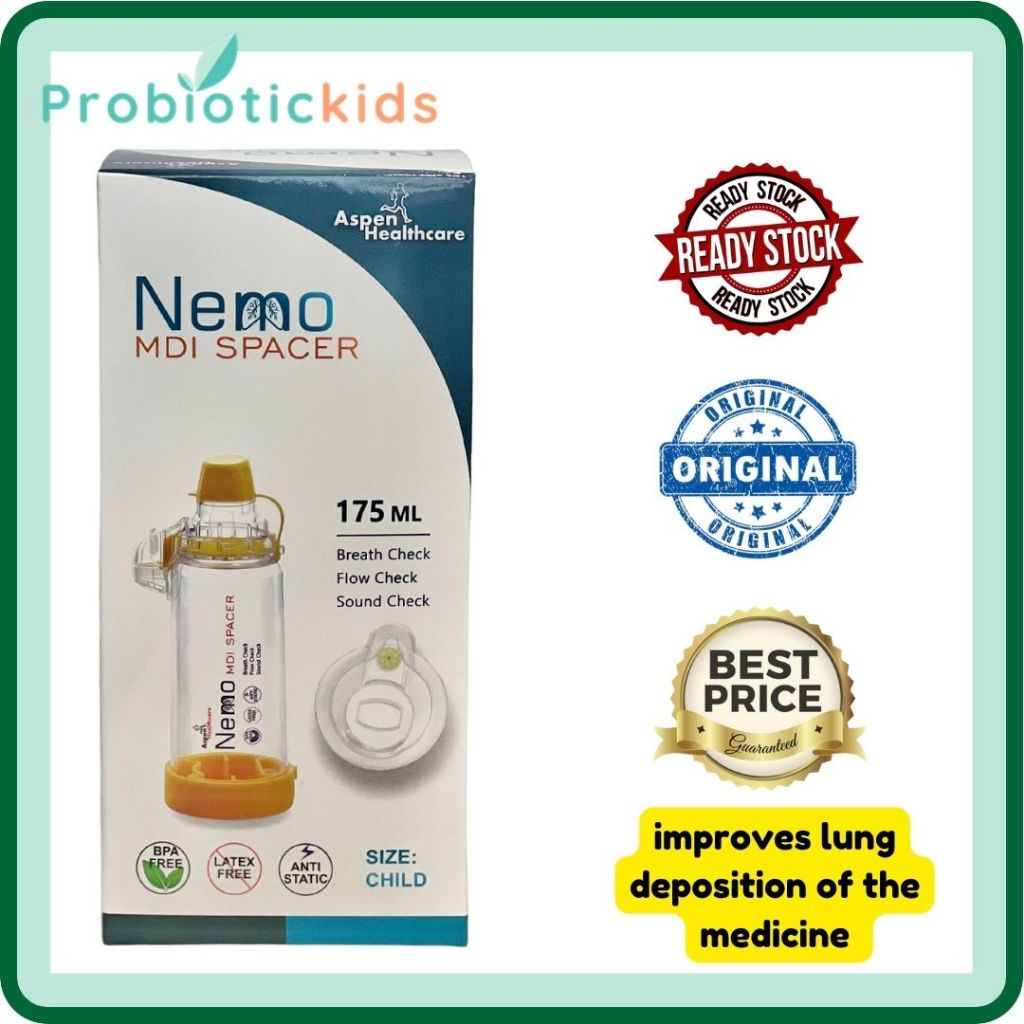 NEMO MDI SPACER CHAMBER 175ML (INFANT OR CHILD) | Nemo Spacer | Nemo ...