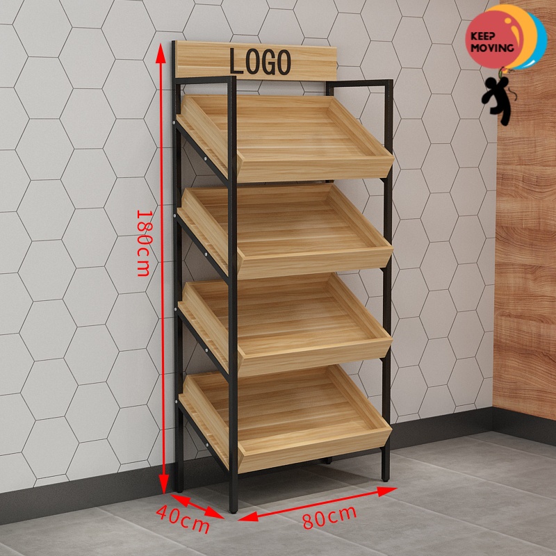 Fruits Display Rack Rak Paparan Buah-Buahan Large Storage Capacity ...