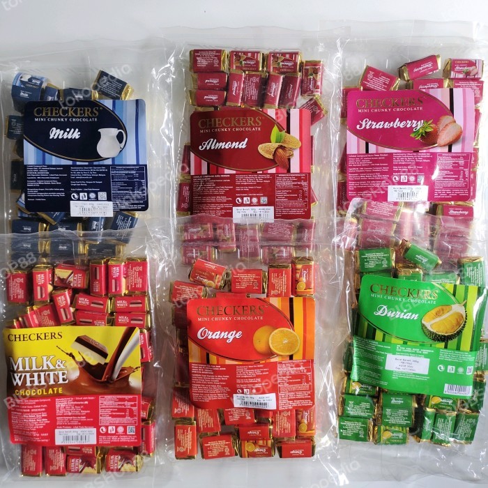YUMMY !!! FRANCESTLE CHECKERS MINI CHUNCKY CHOCOLATE 500G | Shopee Malaysia