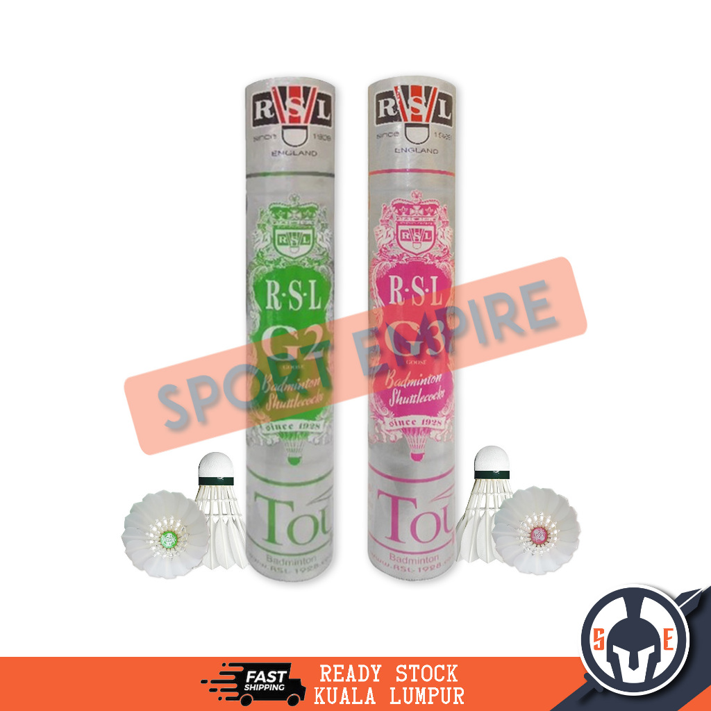 RSL Badminton Shuttlecock G2 & G3 Tourney 100% Authentic | Shopee Malaysia